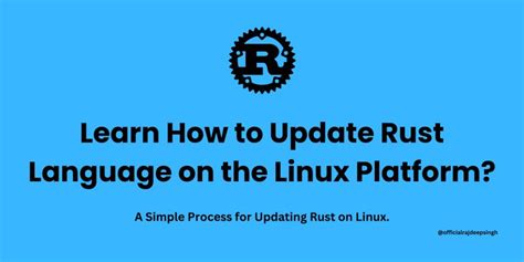 Rajdeep Singh On Linkedin Rust Rustlang Rustlanguage