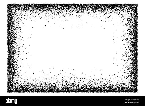 Black Frame Isolated On White Background Place For Text Flat Design Element Vector