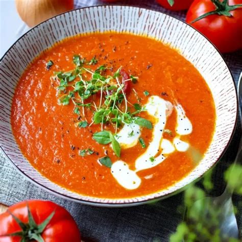 Tomatensuppe Einfach Würzig Und Perfekt Zum Einfrieren Nicis Kochblog