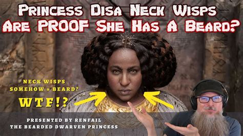 Rings Of Power Rant Princess Disas Neckbeard Bearded Dwarven