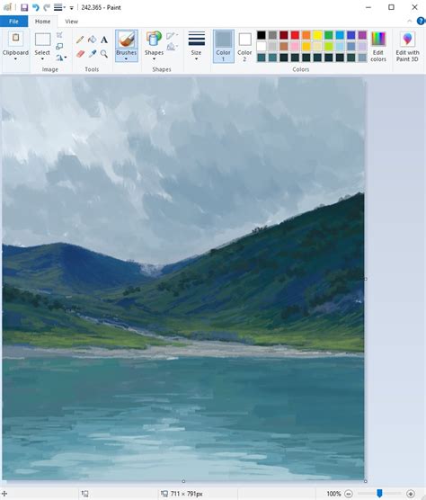 Christian Young Microsoft Paint Software Original Screencap