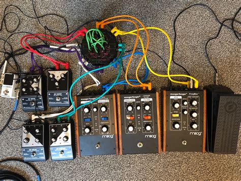 My Moog Modular R Guitarpedals