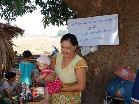 တန့်ဆည်မြို့နယ်ရှိ စစ်ဘေးရှောင် ပြည်သူများကို ကျန်းမားရေး စောင့်ရှောက်မှုပေး Khit Thit Media