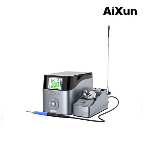 艾讯T410双通道智能焊台单手柄作业智能电烙铁电路板焊接用工具 艾讯 艾讯智能