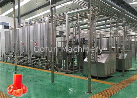 Energy Saving Tomato Processing Line Tomato Paste Processing Equipment