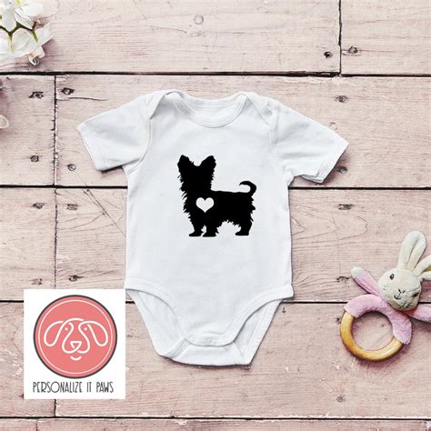 Yorkie Infant Body Suit Etsy