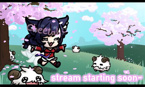 Draw Cute Custom Offlineonlinebrb Screens For Your Stream By Cheetah