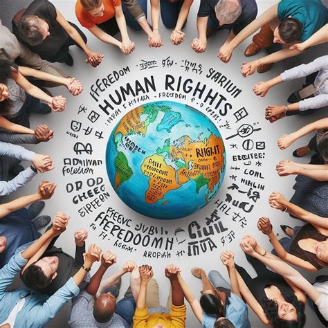 Premium Ai Image Design For International Human Rights Day World