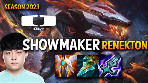 Dk Showmaker Renekton Vs Qiyana Mid Kr Ranked Youtube
