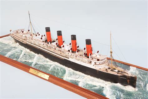Rms Mauretania Model Rms Mauretania Ocean Liner Paper Model In 1 250