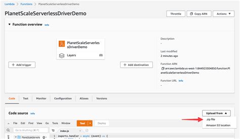 Using The Planetscale Serverless Driver With Aws Lambda Functions