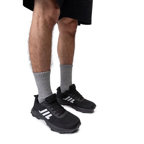 Ripley Zapatillas Hombre Apostol Negro Nathan