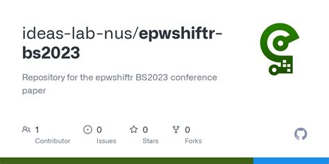 GitHub Ideas Lab Nus Epwshiftr Bs Repository For The Epwshiftr BS Conference Paper