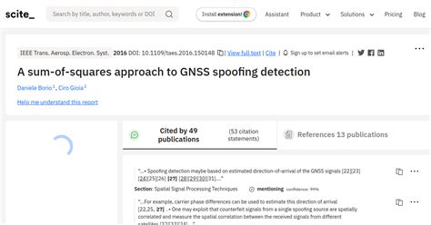 A Sum Of Squares Approach To Gnss Spoofing Detection