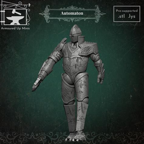 🎲 Automaton・ Stl File For 3d Printing・cults