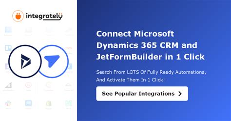How To Integrate Microsoft Dynamics 365 Crm And Jetformbuilder 1 Click ️ Integration