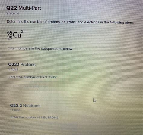 Solved Q22 Multi Part 3 Points Determine The Number Of