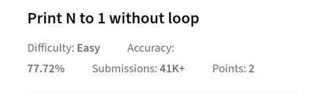 30daysofcode Recursion Coding Sanjay A