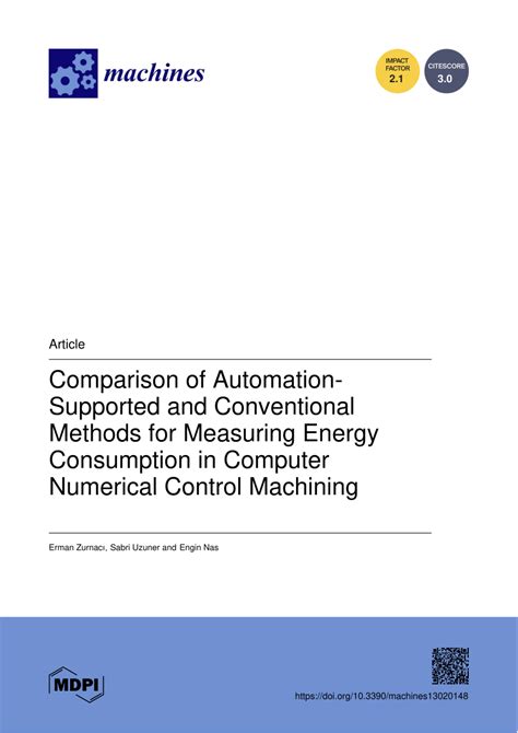 Pdf Comparison Of Automation Supported And Conventional Methods For