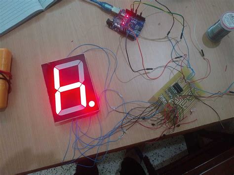2 Digit 6 Inch 7 Segment Using Mono Red Color Strip Page 3 Leds And Multiplexing Arduino