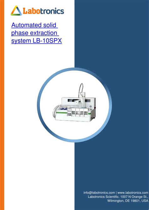 Ppt Automated Solid Phase Extraction System Powerpoint Presentation Id13574317