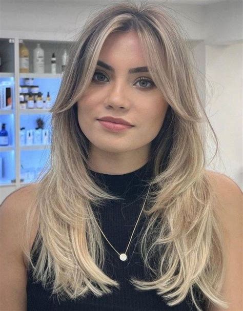 50 Prettiest Long Layered Haircuts With Bangs For 2024 Artofit