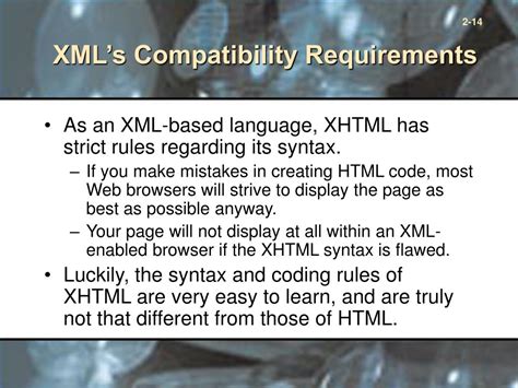 Ppt Comparing Html Xml And Xhtml Powerpoint Presentation Free
