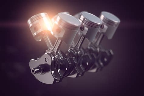 검은 색 배경에 V6 엔진 피스톤과 크랭크 샤프트 모터 윤활유 및 수리 개념 엔진에 대한 스톡 사진 및 기타 이미지 엔진