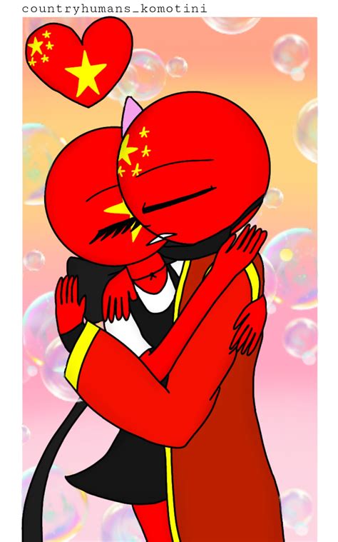 Countryhumans Vietnam X China Kissing By Effiesart On Deviantart