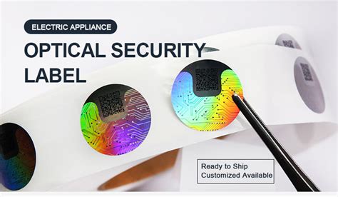 Circle Holographic Sticker Szimagetech