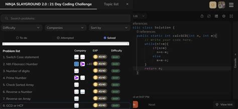 Santayo Kundu On Linkedin Codingchallenge Ninjasslayground