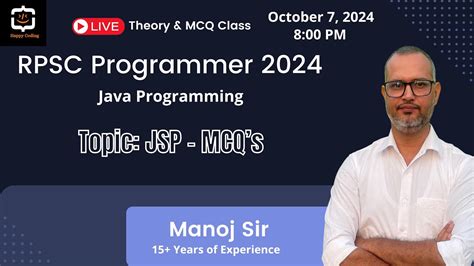 14 Jsp Mcqs Solution Rpsc Programmer Happy Coding Java By Manoj