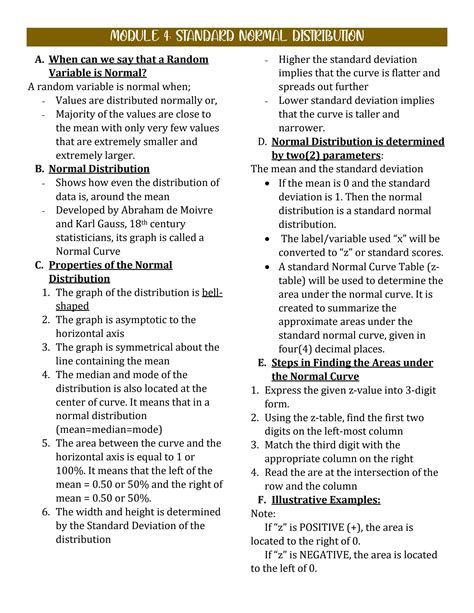 Solution Standard Normal Distribution Studypool