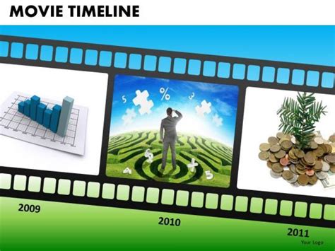 PowerPoint Templates Targets Movie Timeline Ppt Presentation Designs