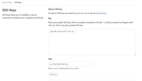 Panduan Cara Menambahkan Ssh Key Ke Gitlab Tutorial Dicloud