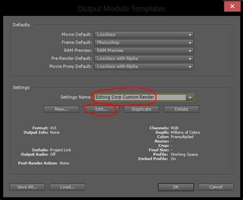 How To Create A Custom Render Template In After Effects