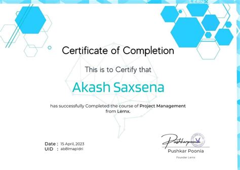 Akash Saxsena On Linkedin Projectmanagement Certification Leadership Teammanagement Lernx
