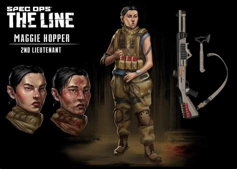 My Spec Ops The Line Inspired Female Character Concept R Conceptart