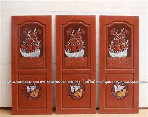 ประตูบานเดี่ยวไม้สัก โดยวู๊ดแพร่ อ เมืองแพร่ จ แพร่ รหัสสินค้า 365226