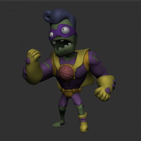 3d Printable Super Brainz Garden Warfare 2 Pvz By Tavvon Reynolds