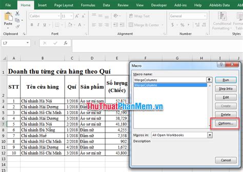 Merge Keyboard Shortcuts In Excel