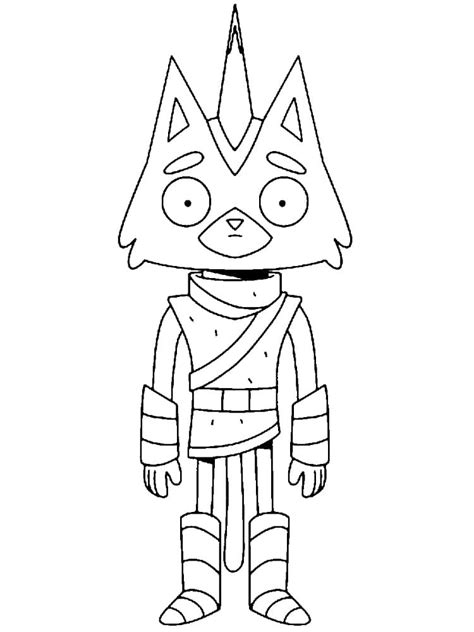Gary Goodspeed And Quinn Airgon From Final Space Coloring Page Free Printable Coloring Pages