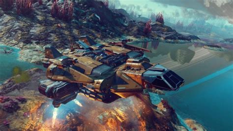 No Mans Sky Voyagers New Corvette Ship Recruit Friends As Crew Mates