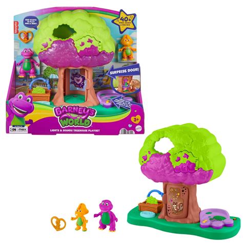 Fisher Price Barney Treehouse Playset