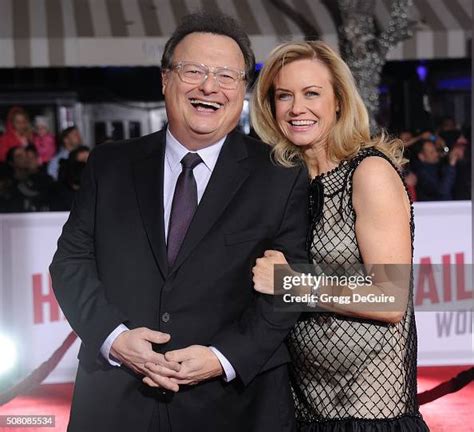 Actor Wayne Knight And Wife Clare De Chenu Arrive At The Premiere Of