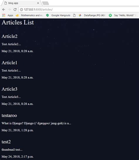 Writing Your First Blog App In Django Part10 Padhle