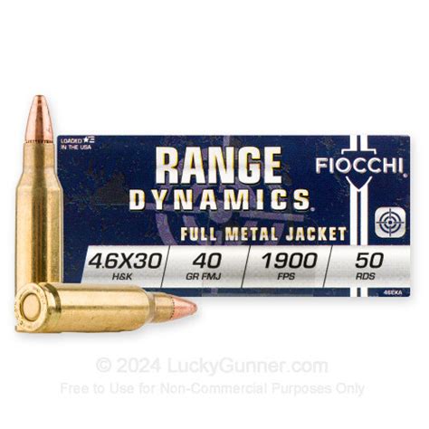 Cheap Hk 4 6x30 Ammo For Sale 40 Grain Fmj Ammunition In Stock By