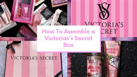 Как собрать коробку виктория сикрет правильно фото