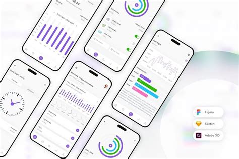 Sleep Tracker Mobile App Ui Kit