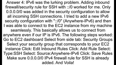 Ec2 Instance Connect Browser Based Ssh Connection Doesnandno39 T Work